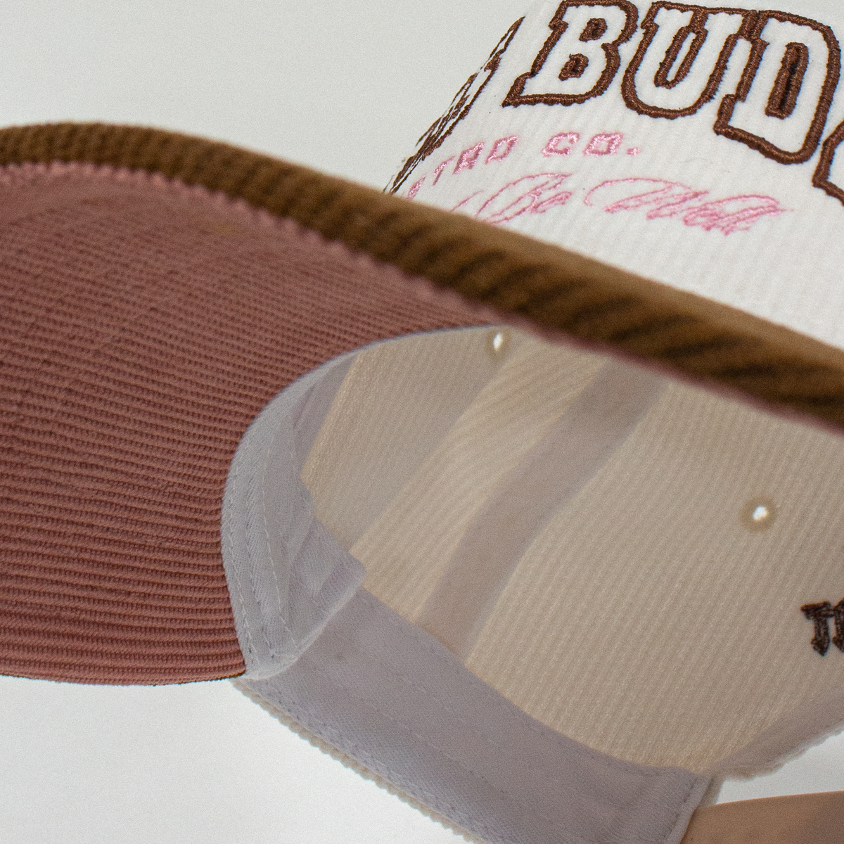 Chestnut & Rose Corduroy Hat | Lafayette Creations
